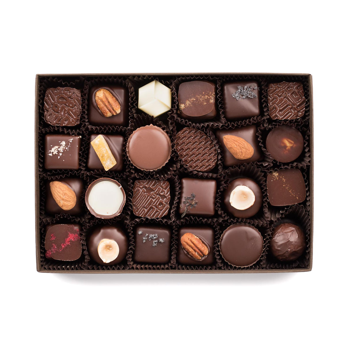 24 Piece Chocolate Box | Gourmet Assorted Truffles | Creo – Creo Chocolate